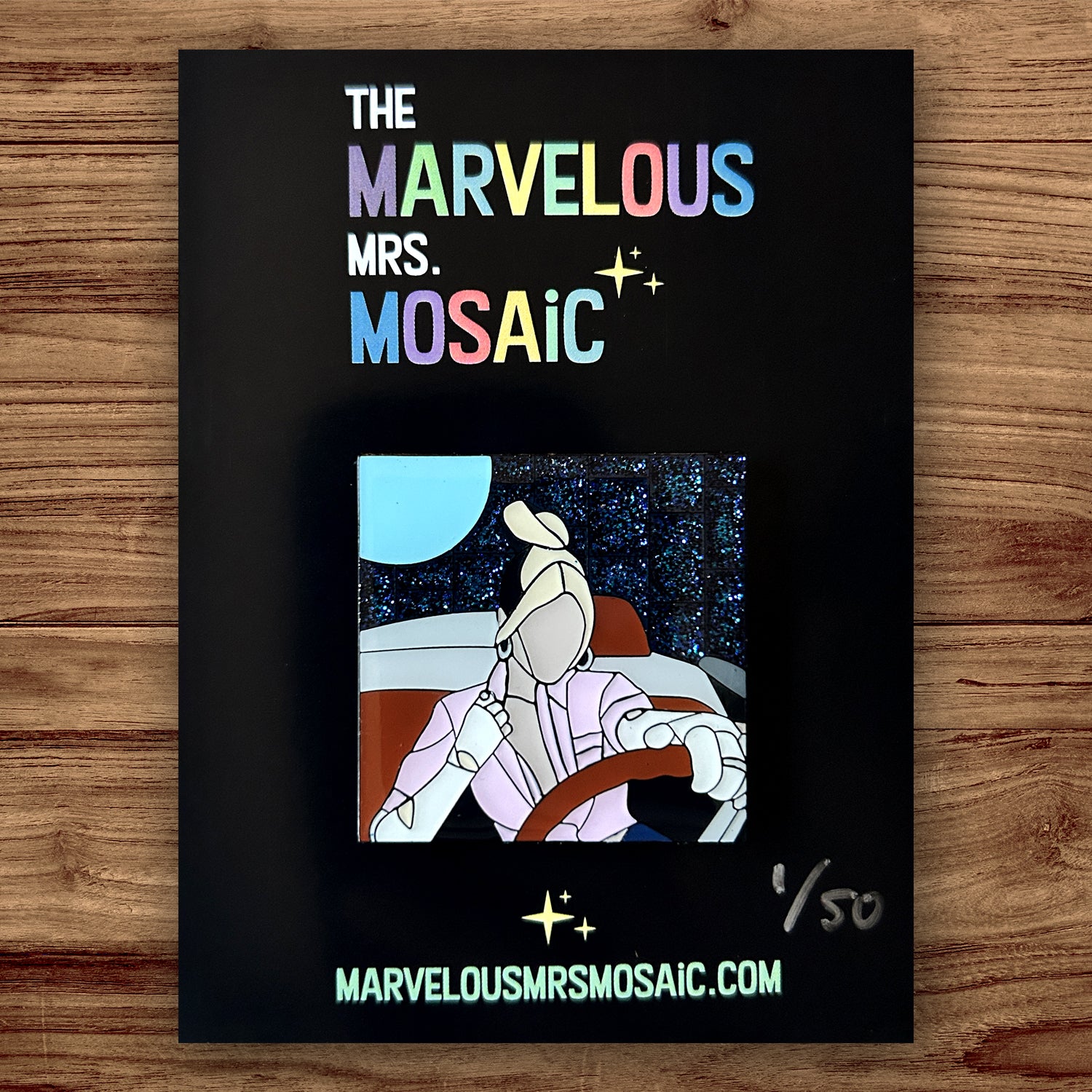 Dua Lipa Pin – The Marvelous Mrs. Mosaic